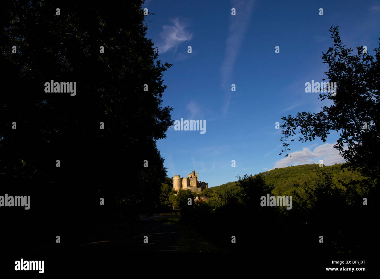 Bonaguil castle in Aquitaine in France Stock Photo - Alamy