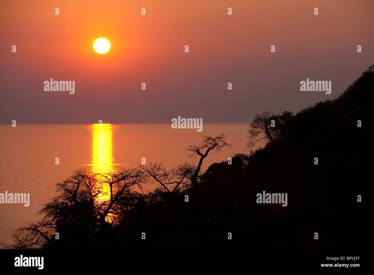 Malawian sunset hi-res stock photography and images - Alamy