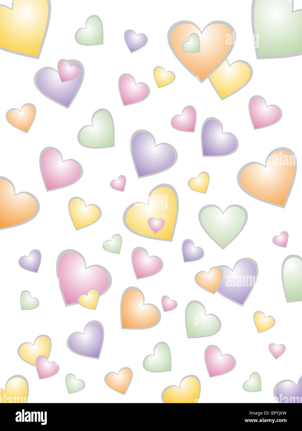 Falling hearts hi-res stock photography and images - Alamy