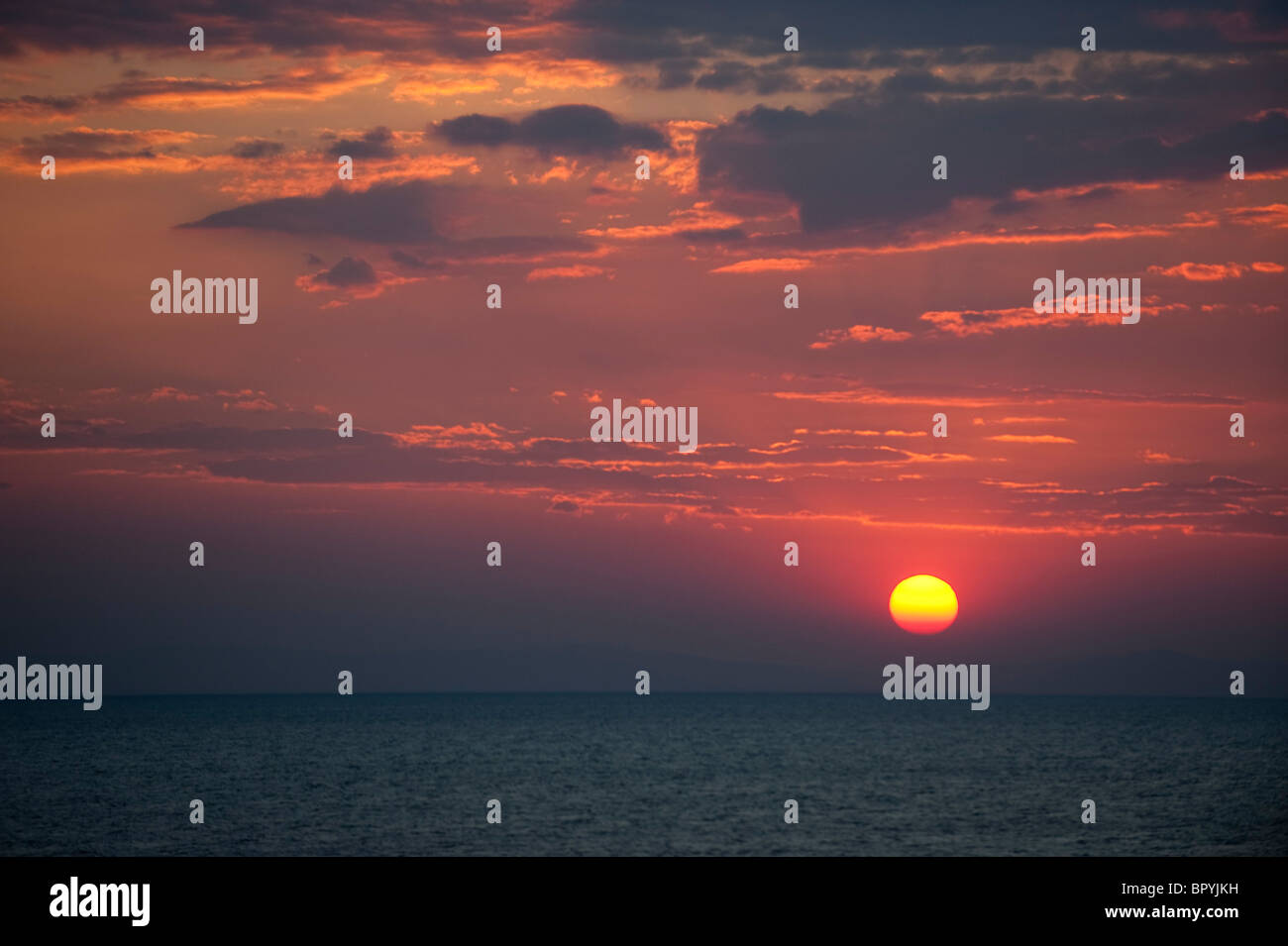 Sunset, Lake Malawi National Park, Cape Maclear, Malawi Stock Photo - Alamy