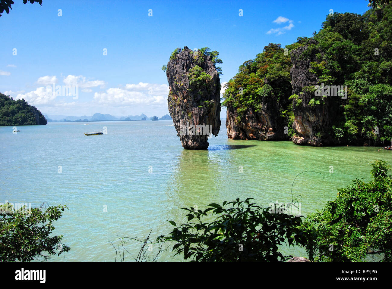 james bond island in thailand, ko tapu Stock Photo - Alamy