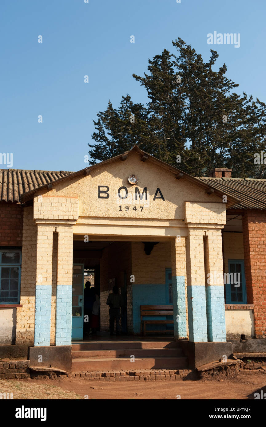 Old boma, Dedza, Malawi Stock Photo - Alamy