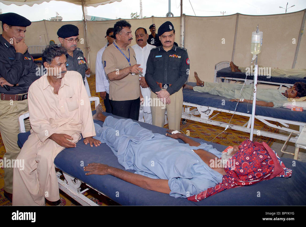 Sindh Police Inspector General (IG) Sultan Salahuddin Babar Khattak ...