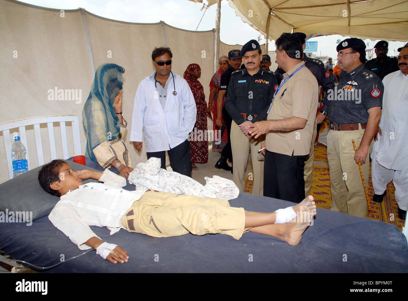 Sindh Police Inspector General (IG) Sultan Salahuddin Babar Khattak ...