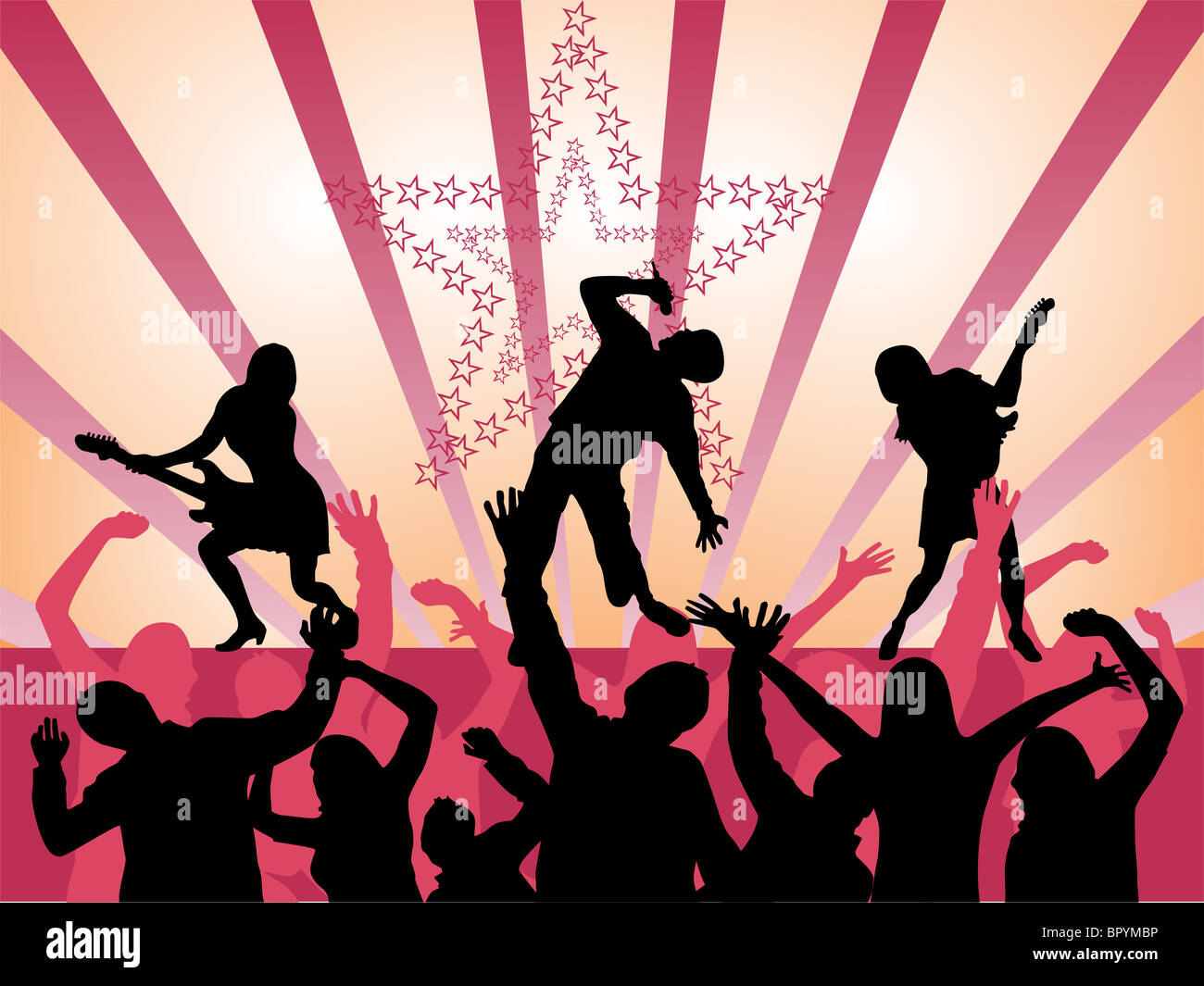 Music concert audiance hi-res stock photography and images - Alamy
