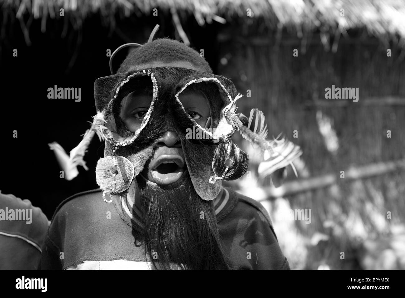 Phoka boy, Kandewe village, Rumphi region, Malawi Stock Photo - Alamy
