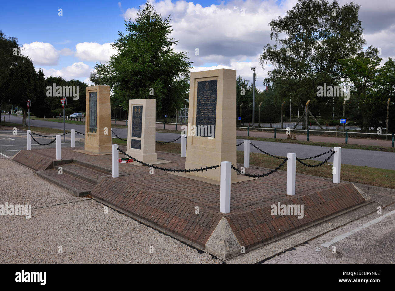 Martlesham Heath Memorials Stock Photo - Alamy