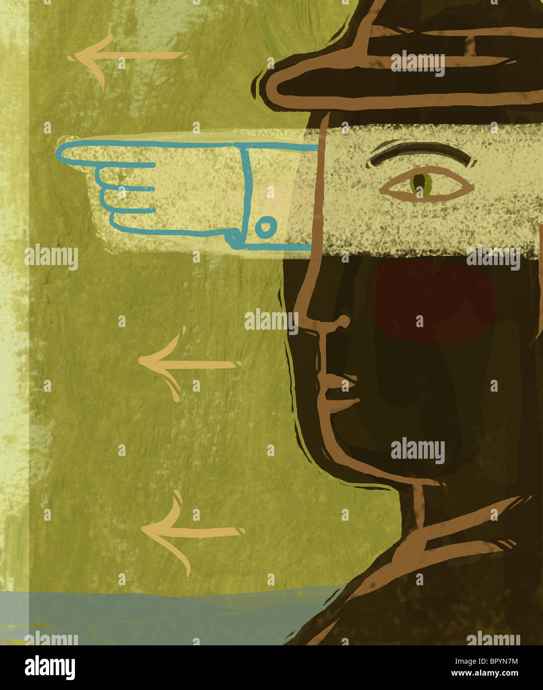 Hand drawing a map hi-res stock photography and images - Alamy