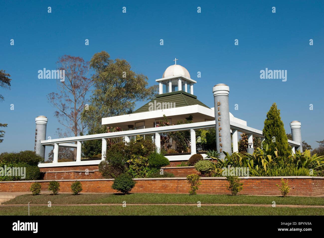 Mausoleum to HE DR Kamuzu Hastings Banda, Lilongwe, Malawi Stock Photo ...