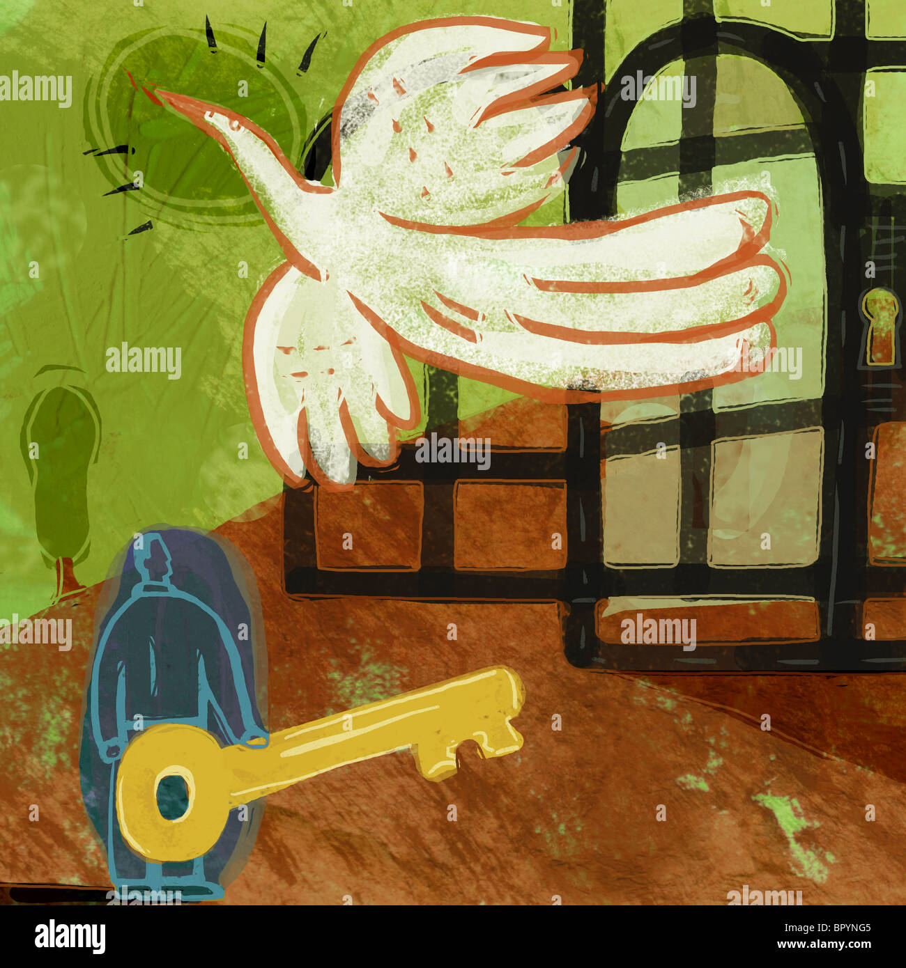 Bird cage art hi-res stock photography and images - Alamy