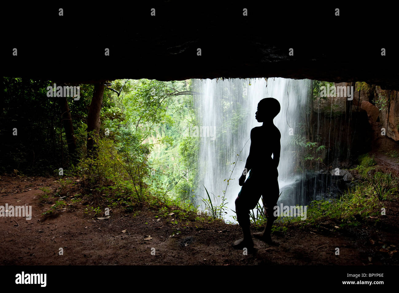 Livingstonia waterfall hi-res stock photography and images - Alamy