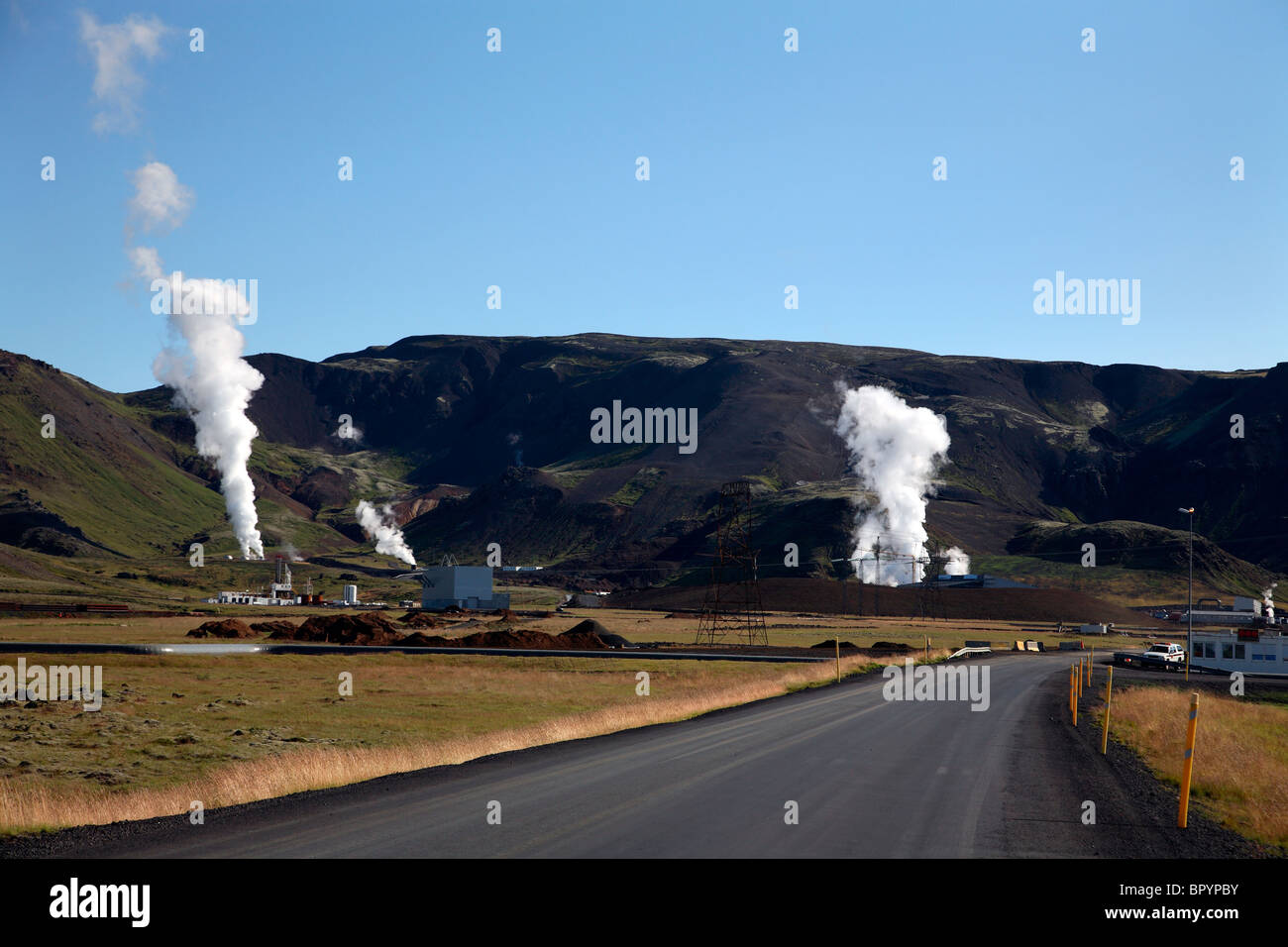 Geothermal power iceland hi-res stock photography and images - Alamy