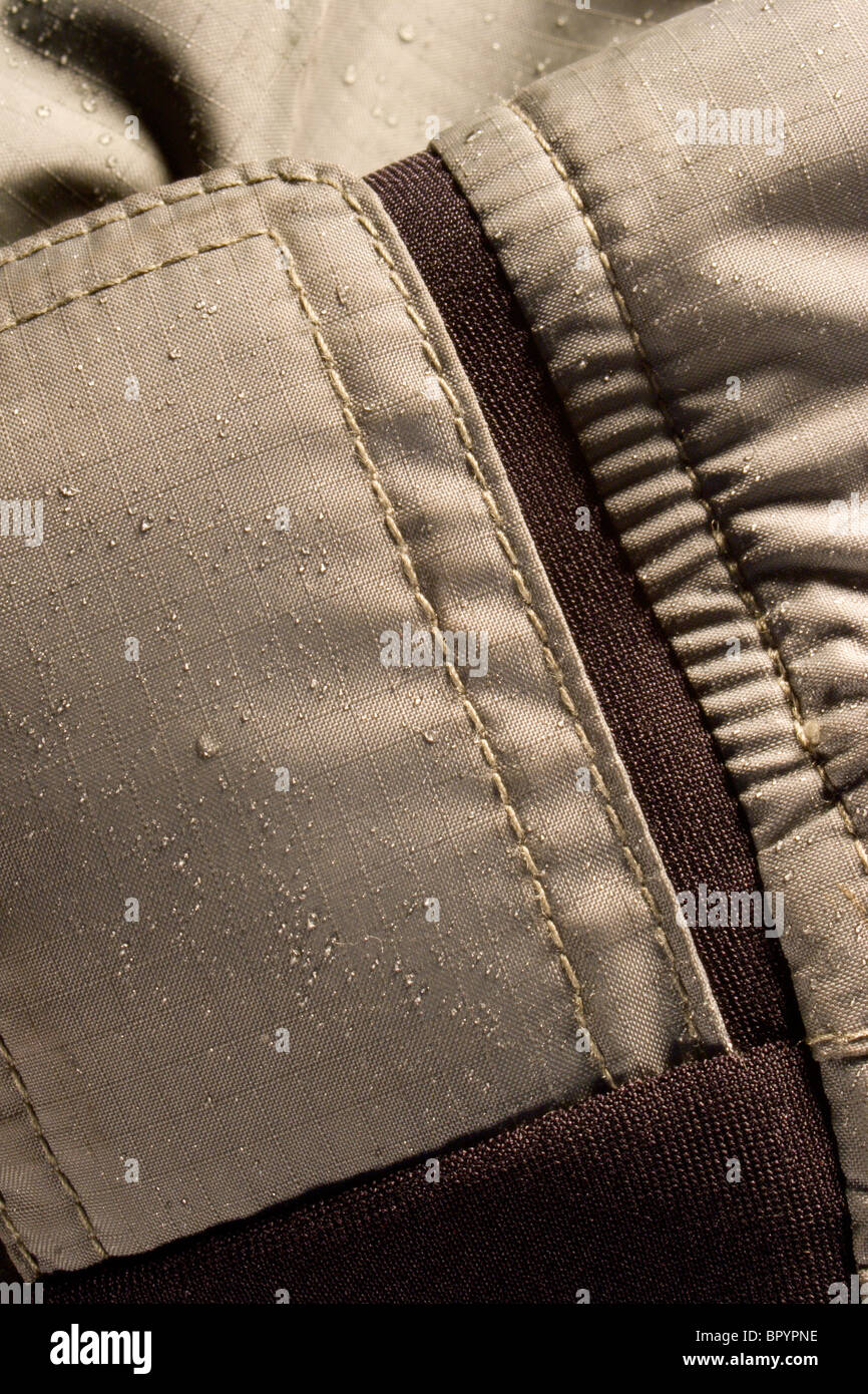 Waterproof jacket droplets hi-res stock photography and images - Alamy