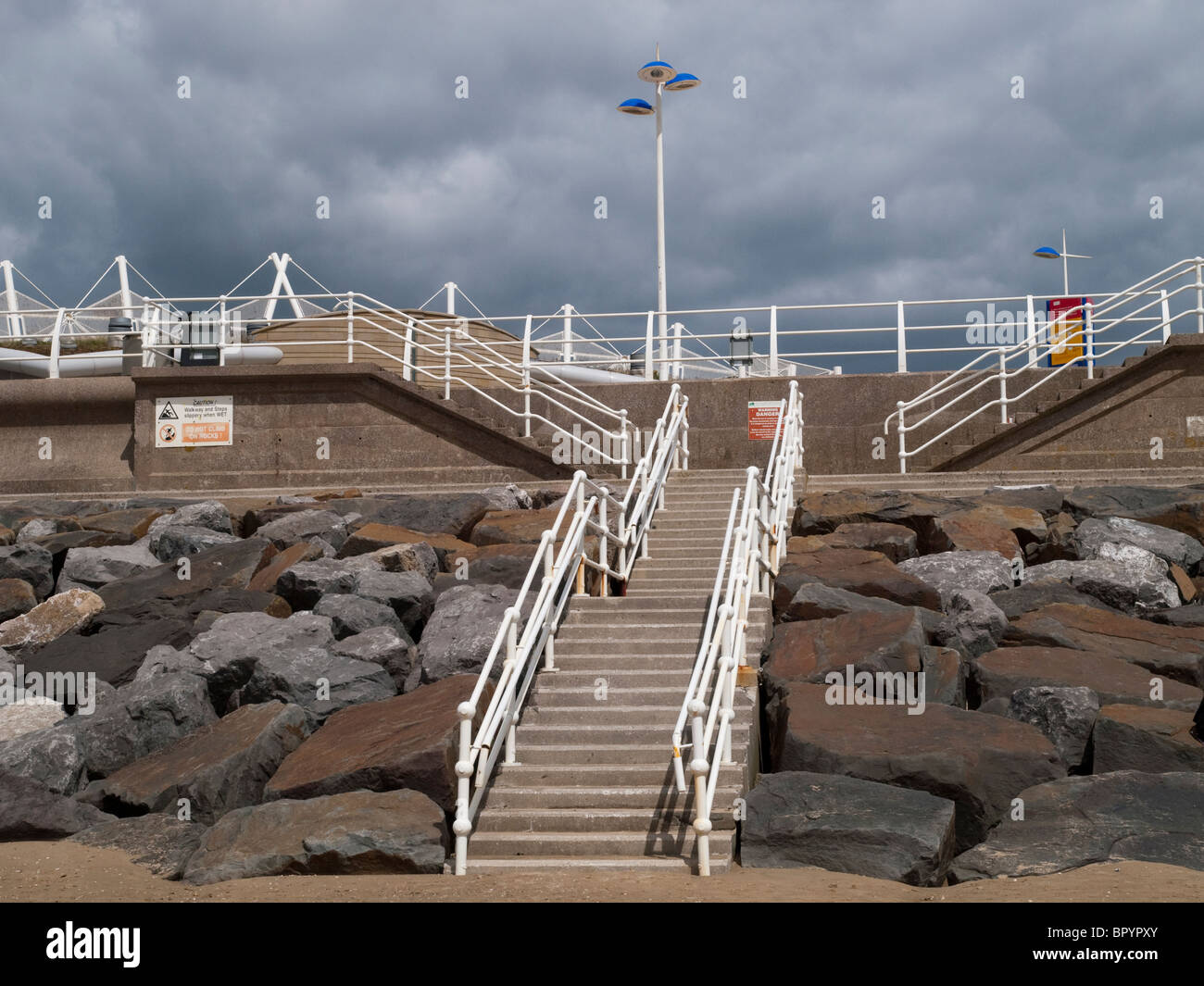 Aberavon Beach, Port Talbot South Wales Stock Photo - Alamy
