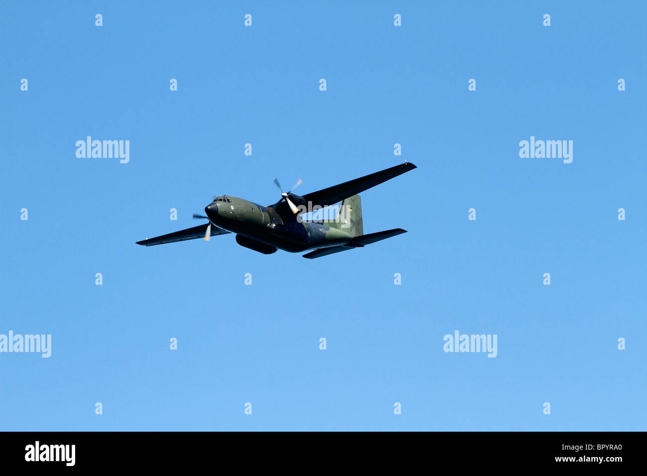 German Military Transport Aircraft, The Allianz Transall C-160 in ...