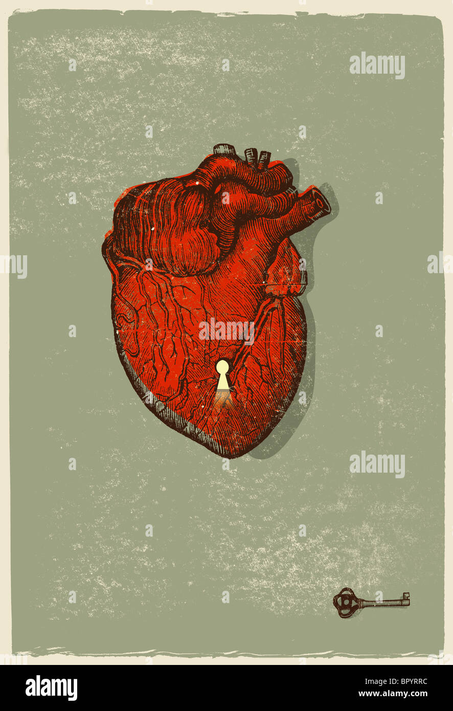 Hole in a heart hi-res stock photography and images - Alamy