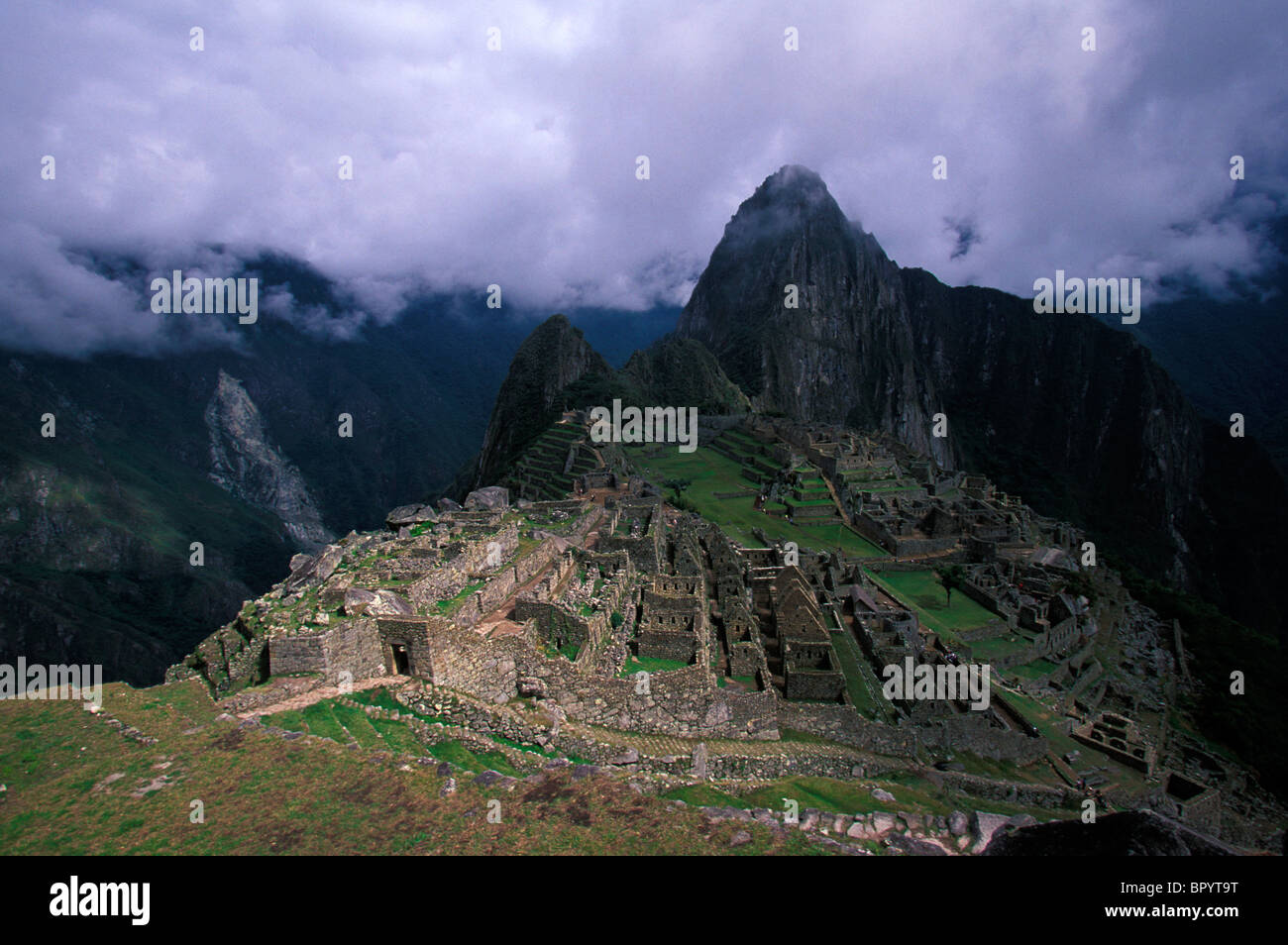 Inca ruin's in Peru Stock Photo - Alamy