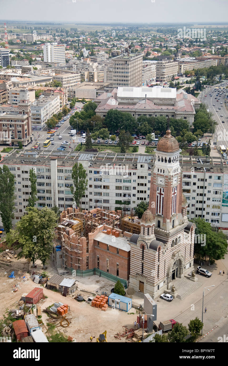 Aerial photograph of a church in Bucharest Romania Stock Photo - Alamy