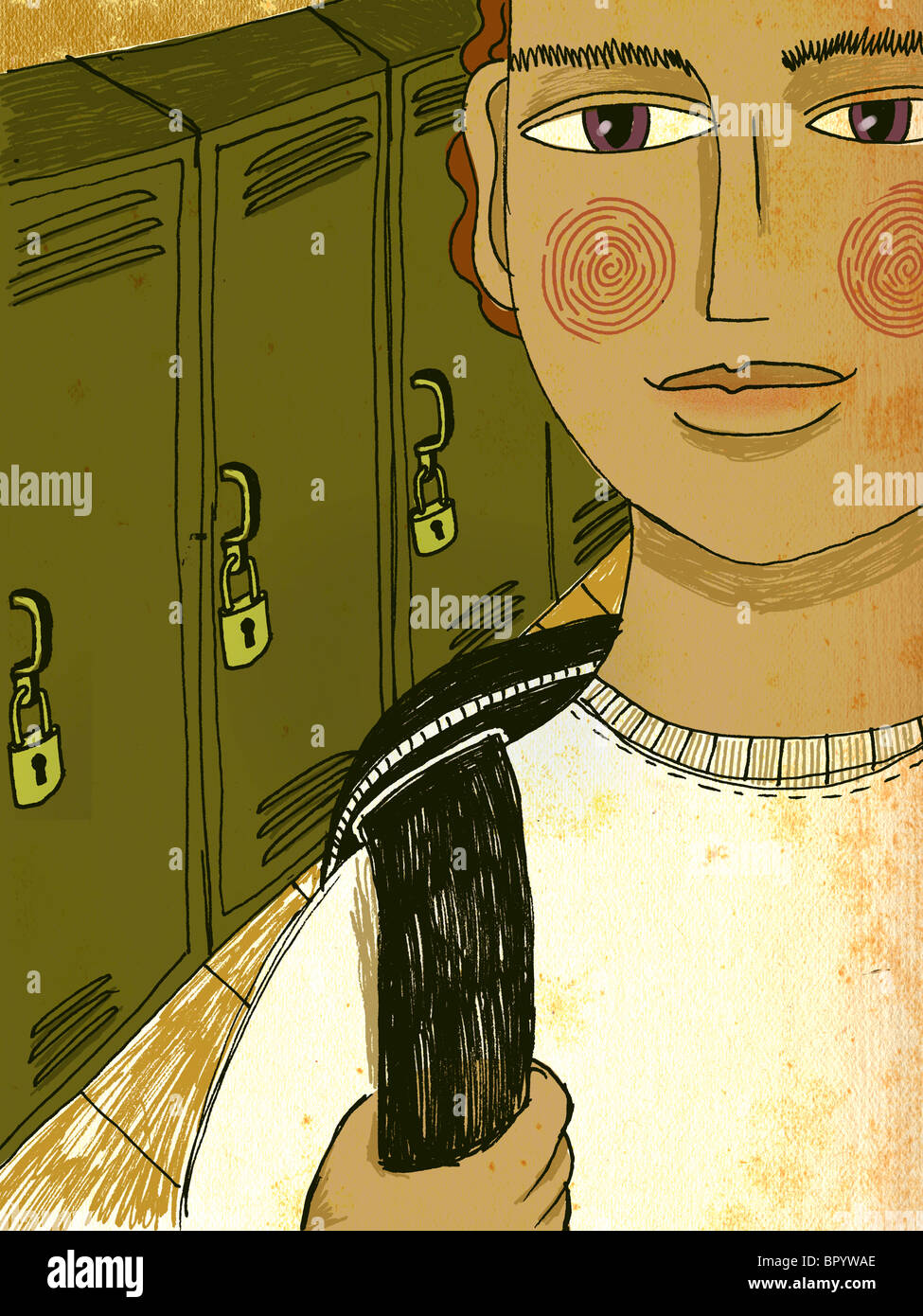 Beside school hi-res stock photography and images - Alamy