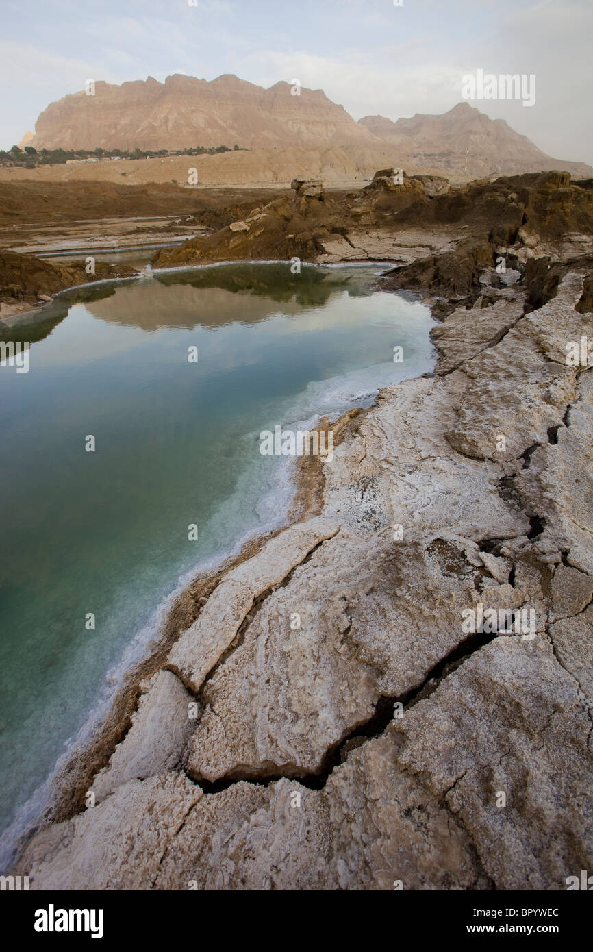 Aerial photograph of the landscape of the Dead sea Stock Photo - Alamy