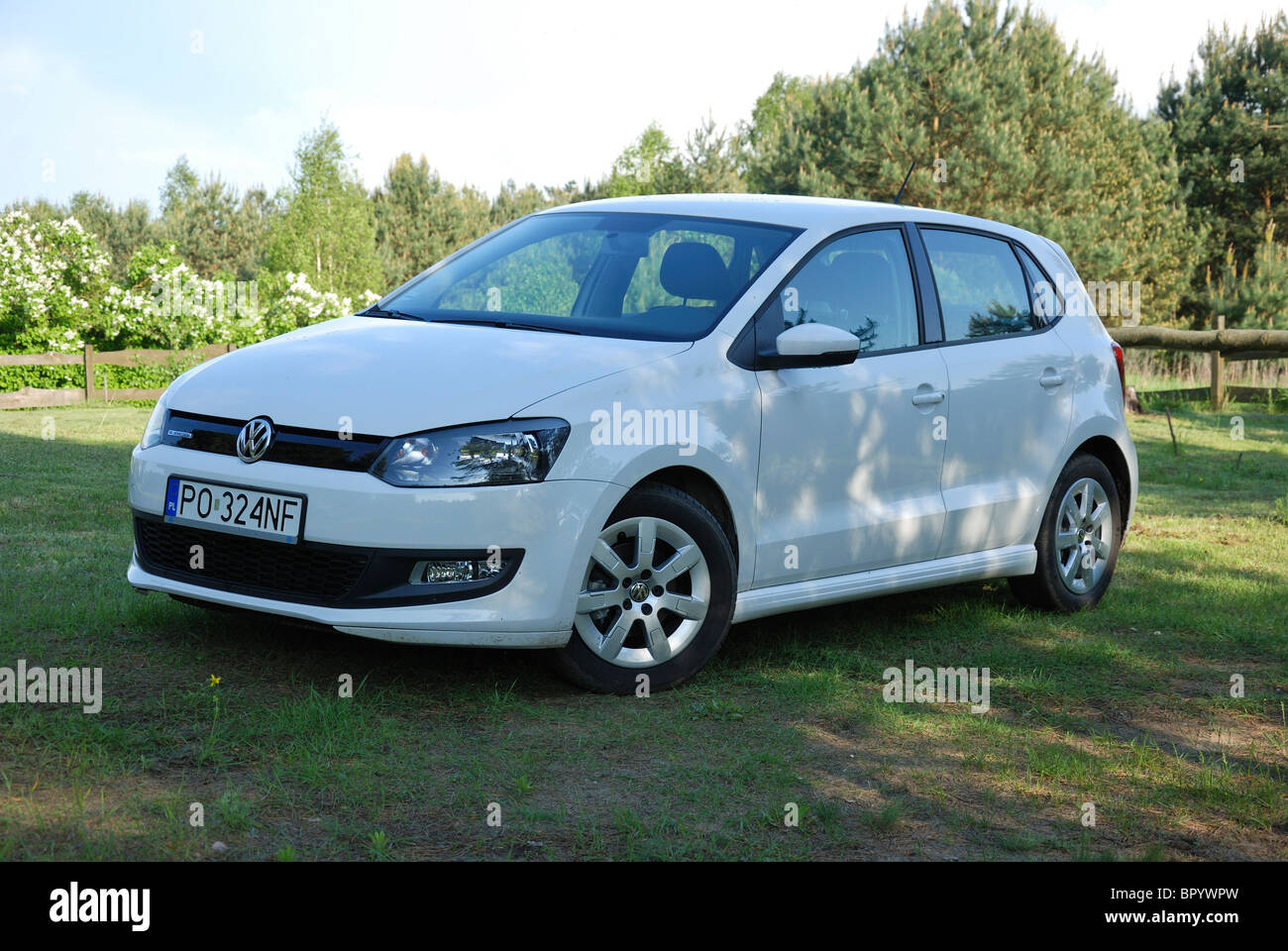 Volkswagen Polo 1.2 TDI BlueMotion - MY 2010 - white - German popular ...