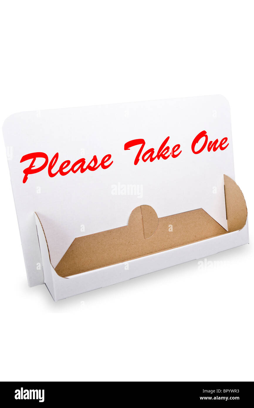 Cardboard cutout advertising hi-res stock photography and images - Alamy