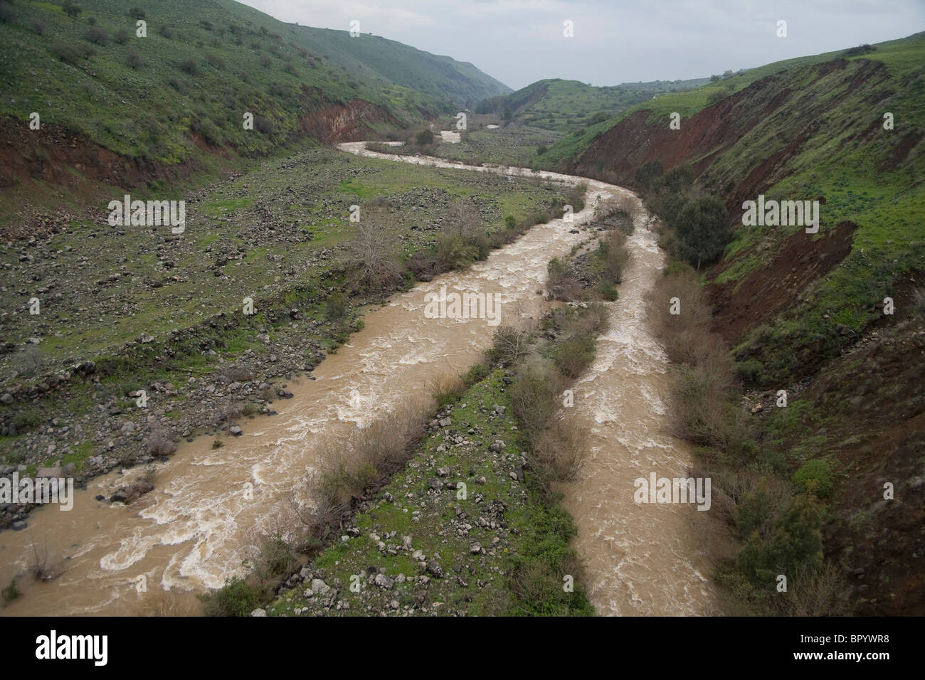 Jordan river aerial hi-res stock photography and images - Alamy