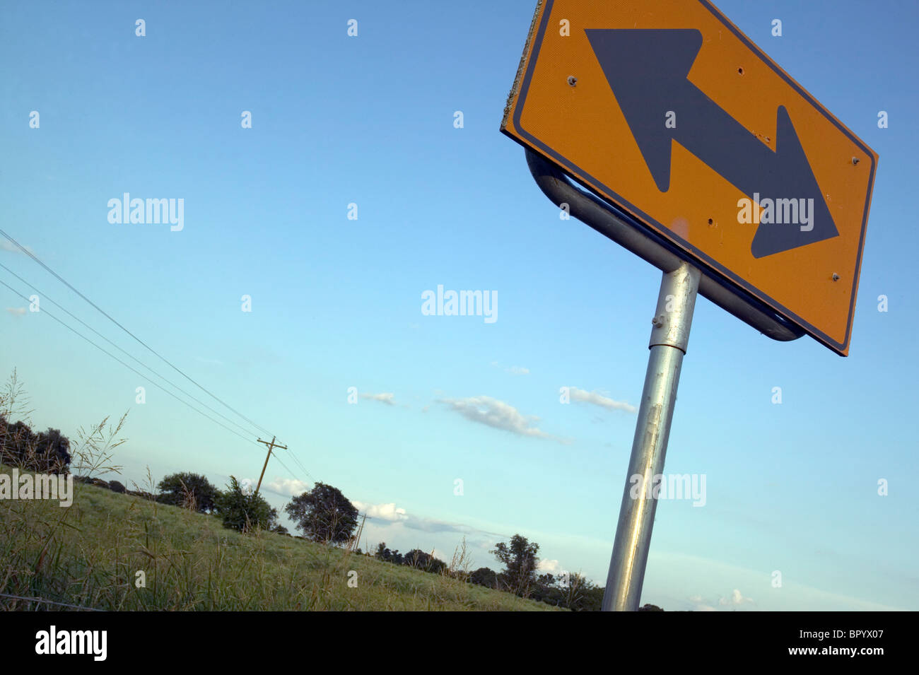 Highway direction signs hi-res stock photography and images - Alamy