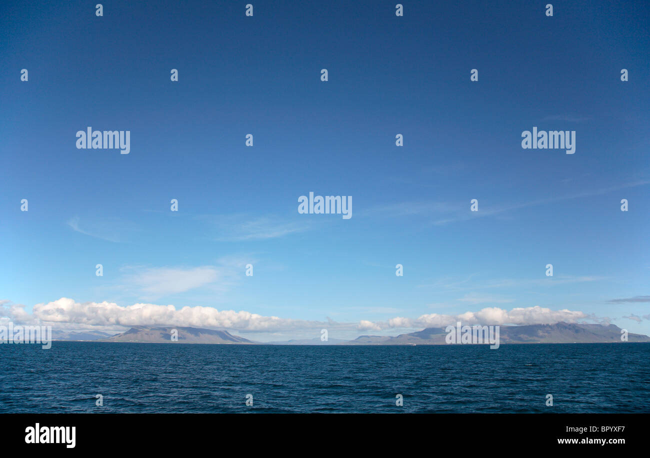 Iceland sea near Reykjavik Stock Photo - Alamy