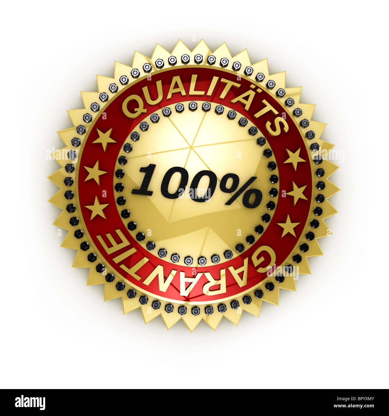 Hundred percent satisfaction Cut Out Stock Images & Pictures - Alamy