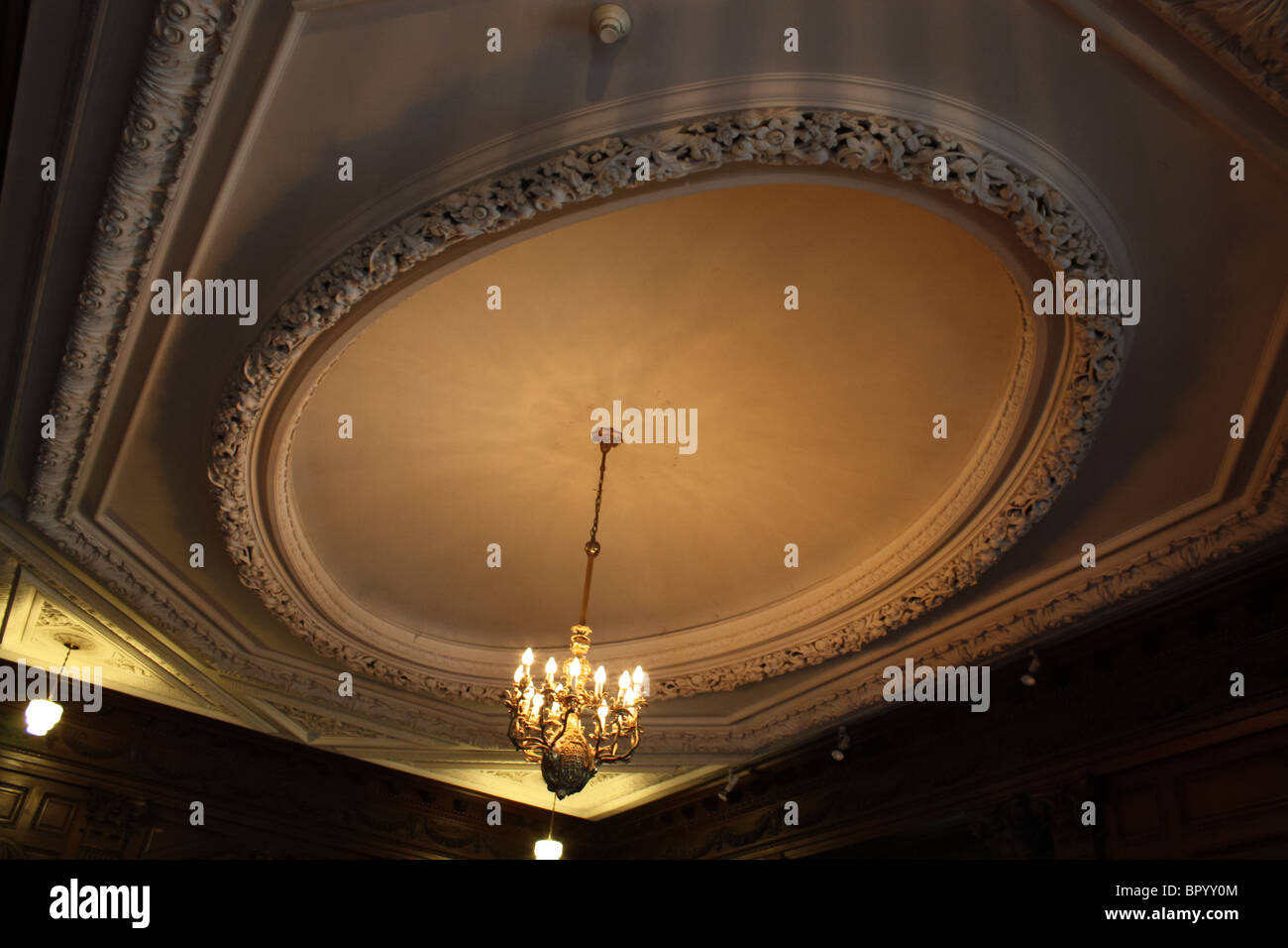 Hanging chandelier hi-res stock photography and images - Alamy