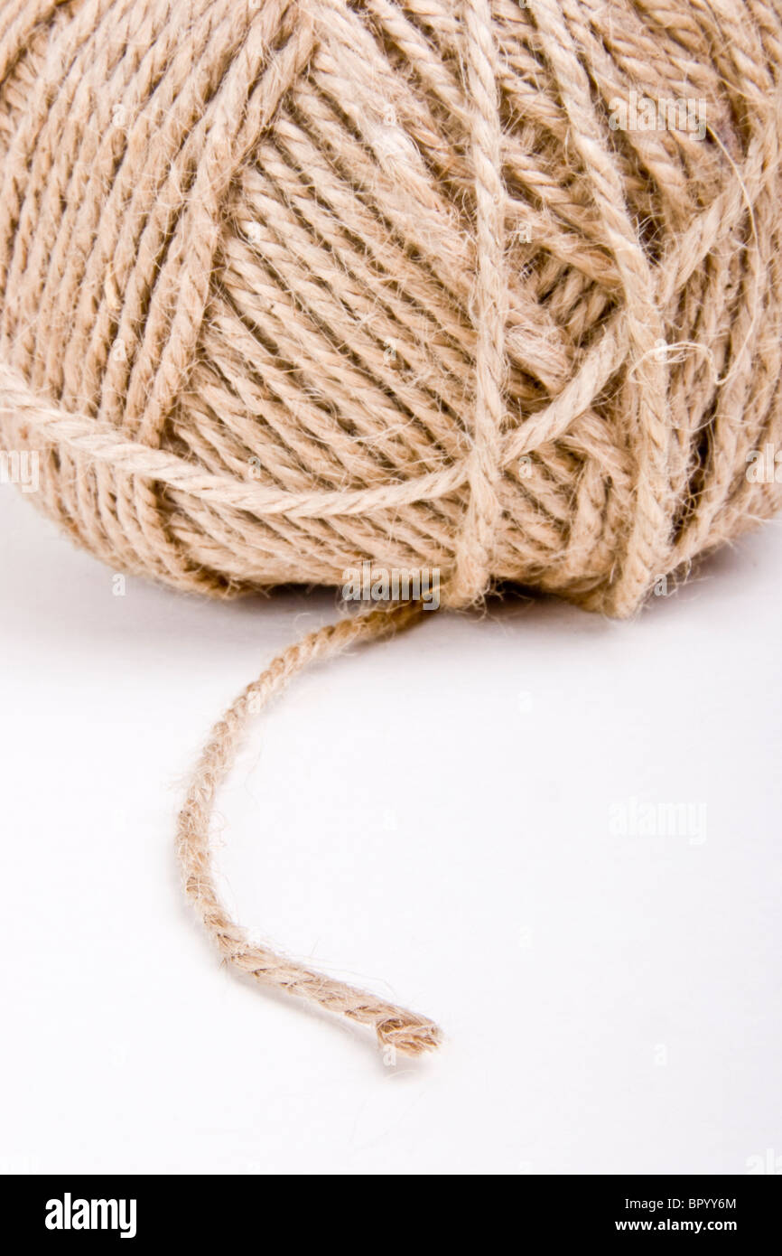 Ball of string Stock Photo - Alamy