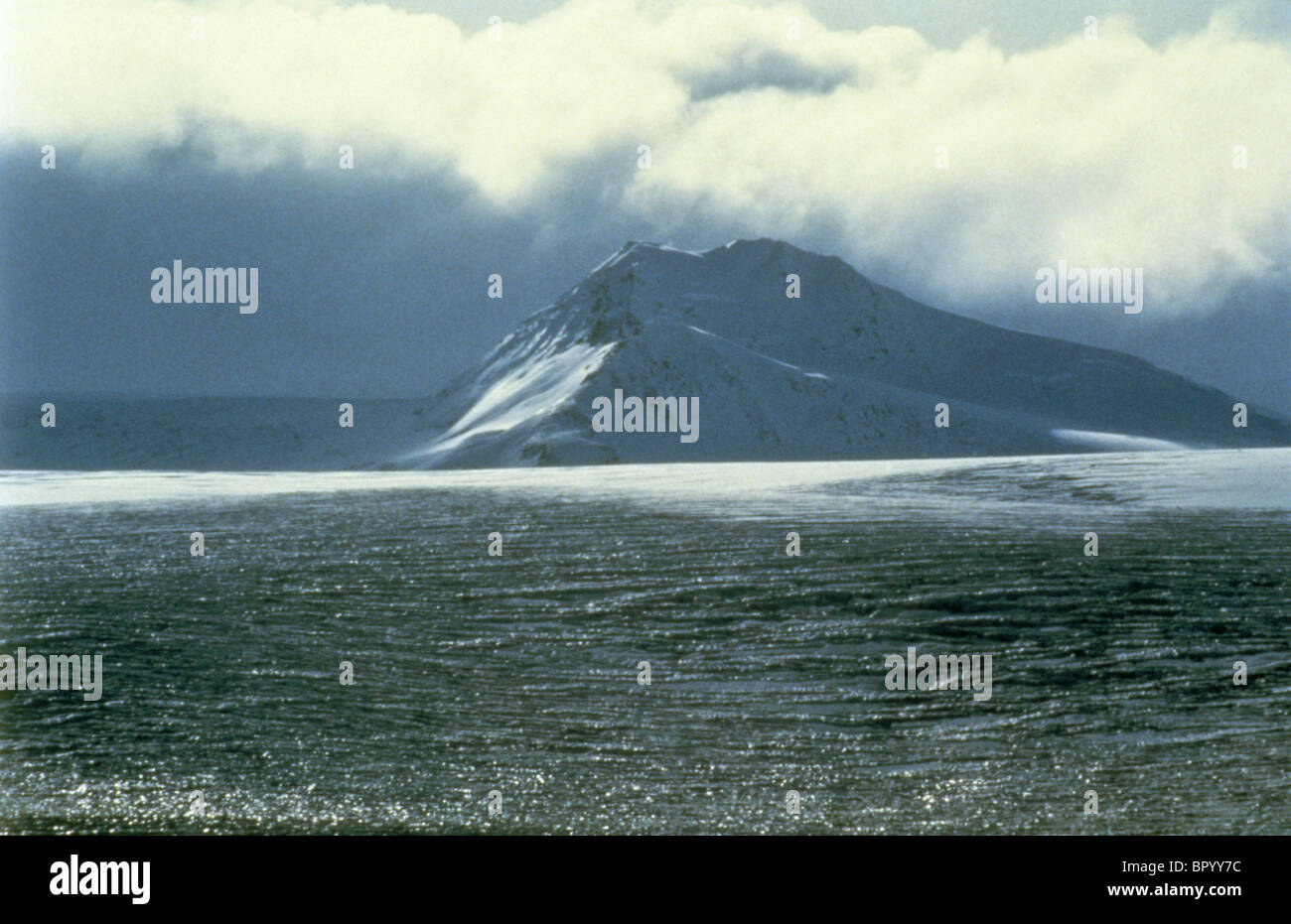 Photograph of an island in Alska Stock Photo - Alamy