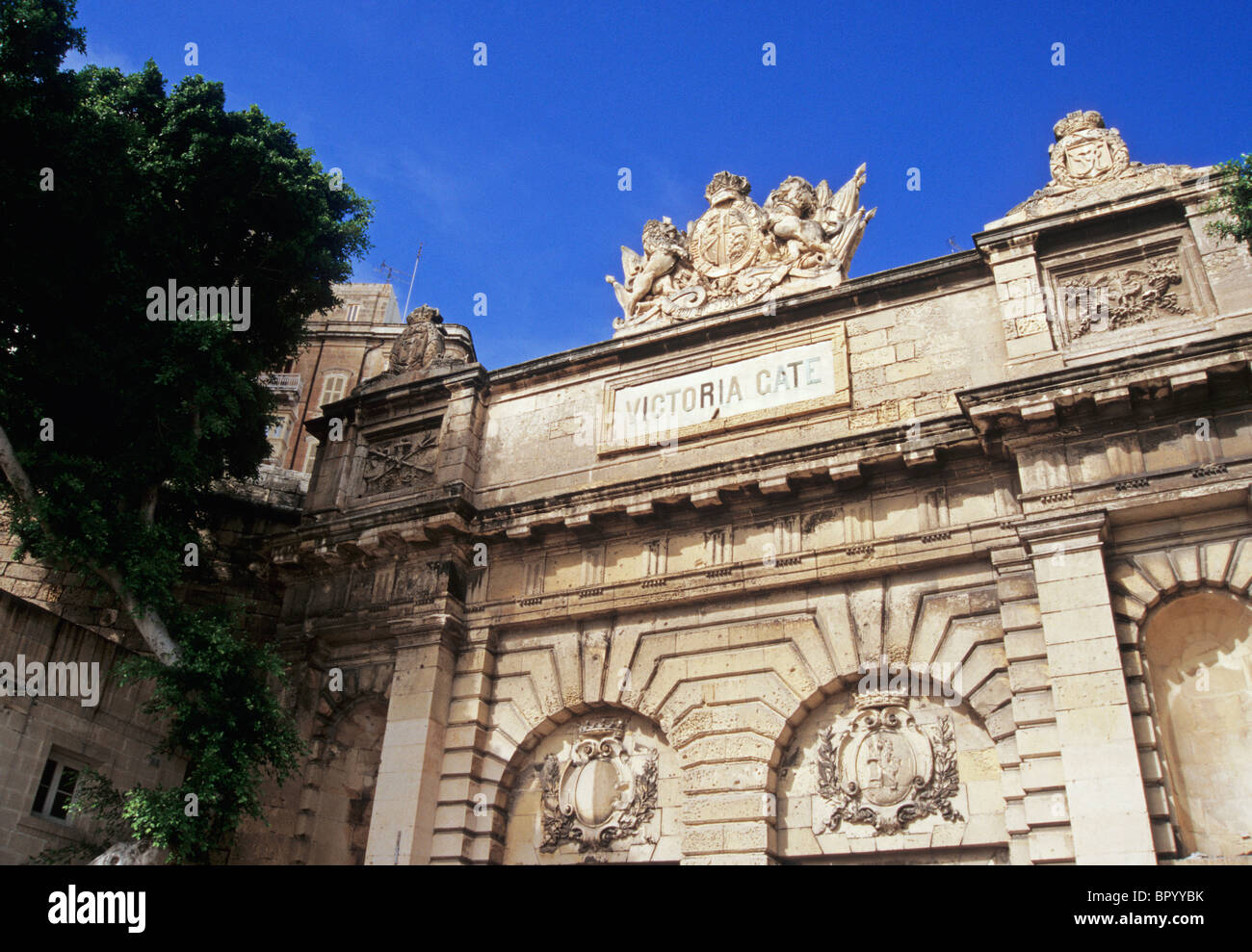 Victoria gate in valletta malta hi-res stock photography and images - Alamy