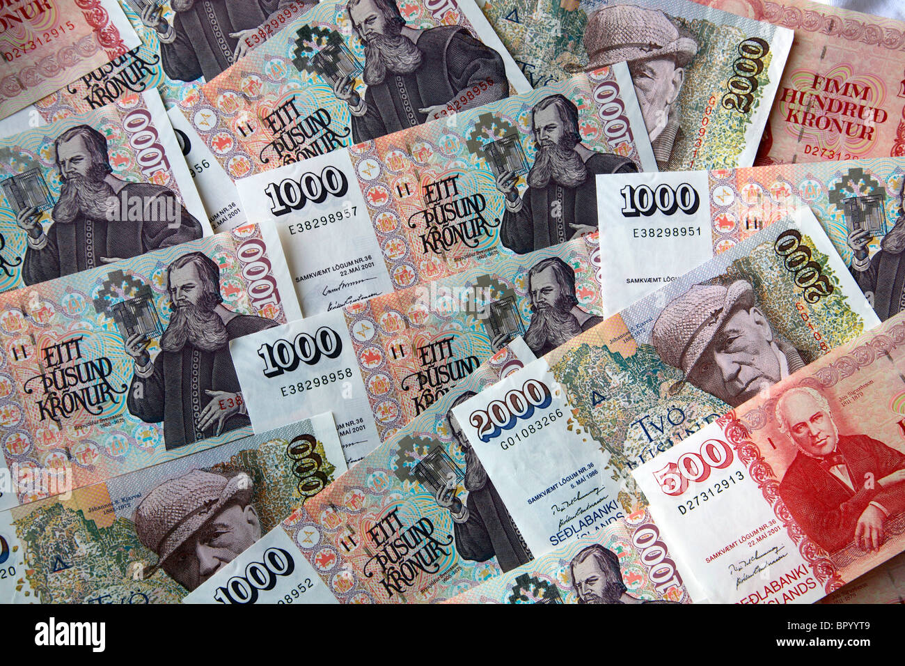 Icelandic krona hi-res stock photography and images - Alamy