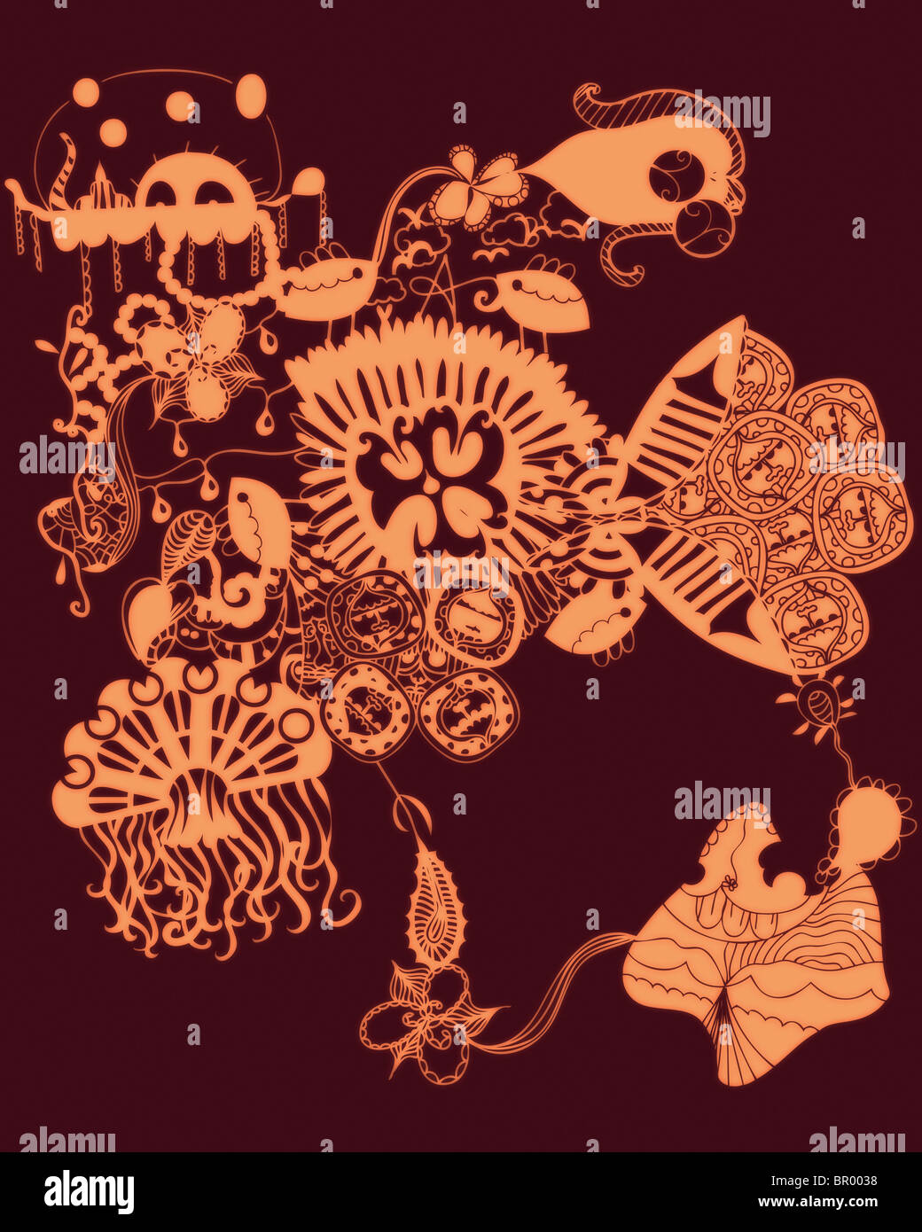 Organic patterns hi-res stock photography and images - Alamy