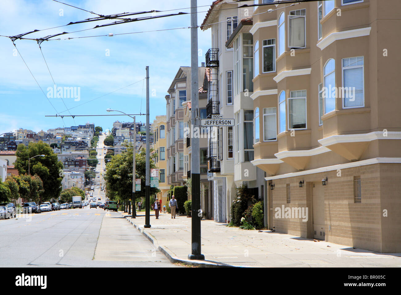 Jefferson street, San Francisco, California, United States of America ...