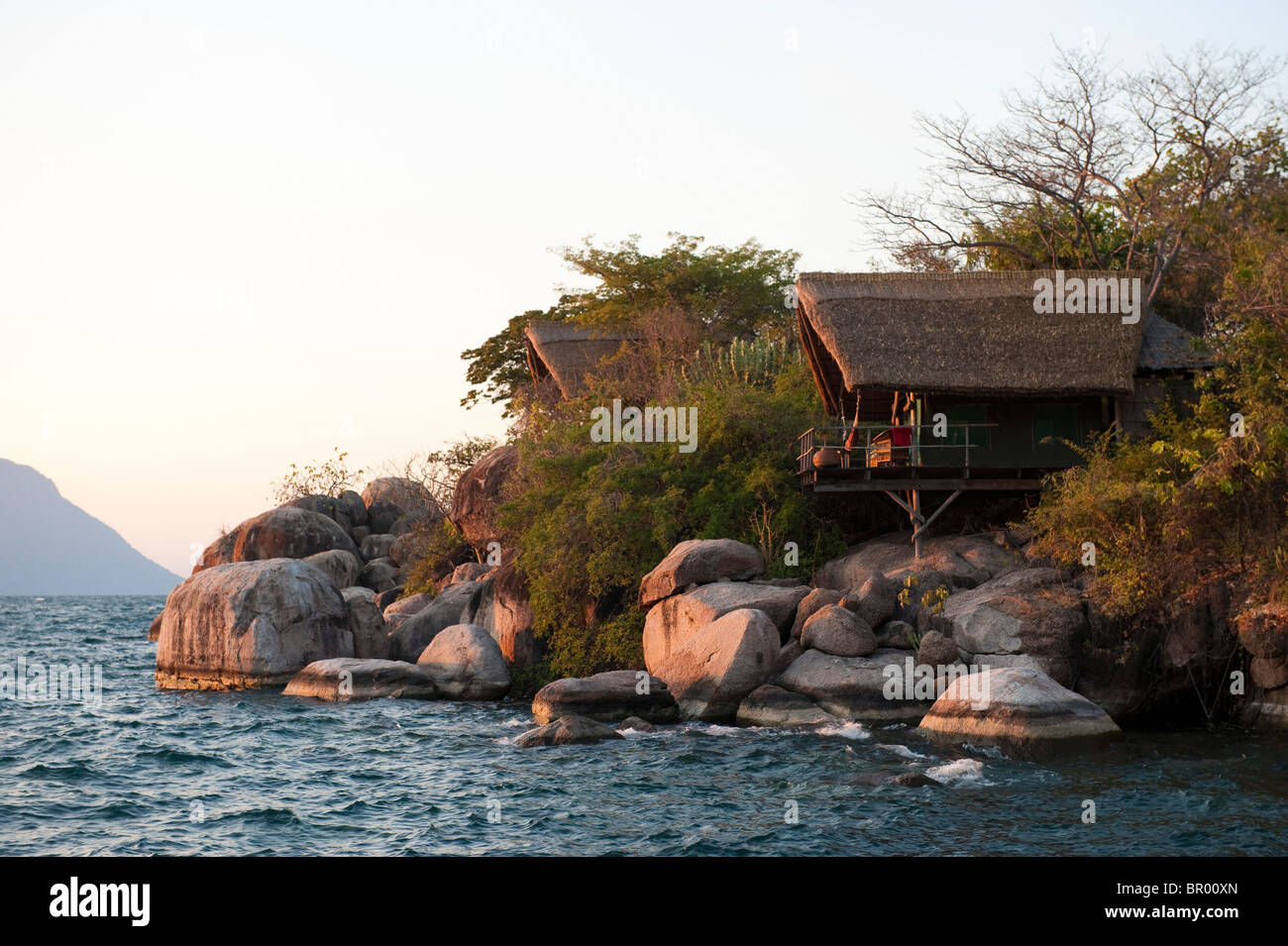 Mumbo Island Camp, Lake Malawi National Park, Malawi Stock Photo - Alamy