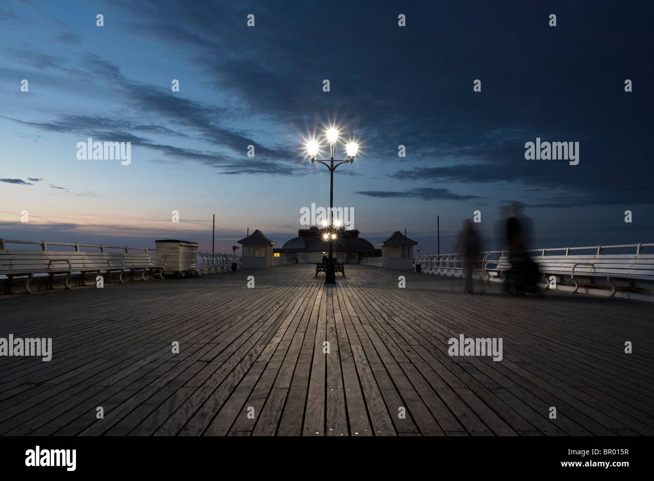 Cromer Pier at Night Stock Photo - Alamy