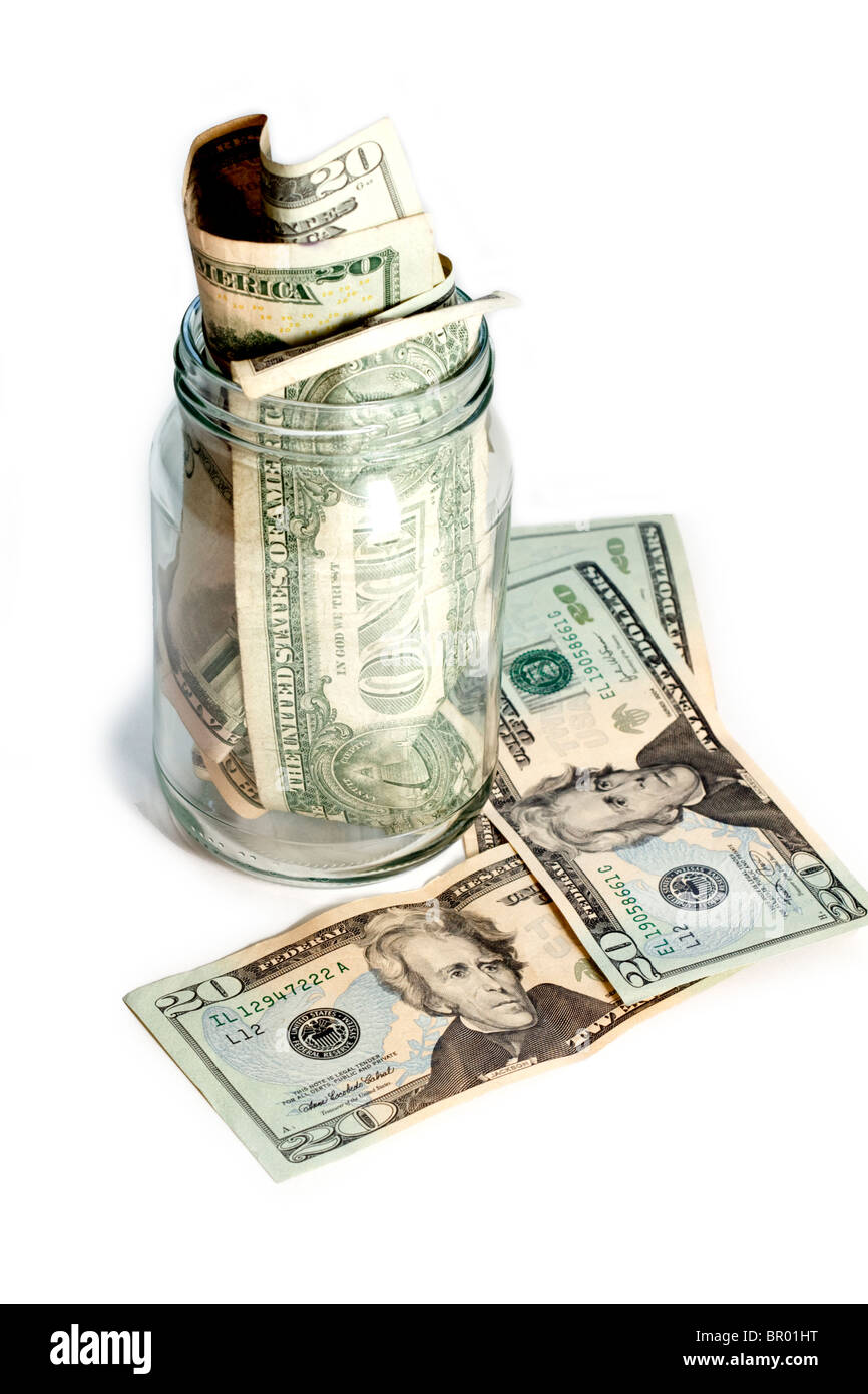 Jar money hi-res stock photography and images - Alamy
