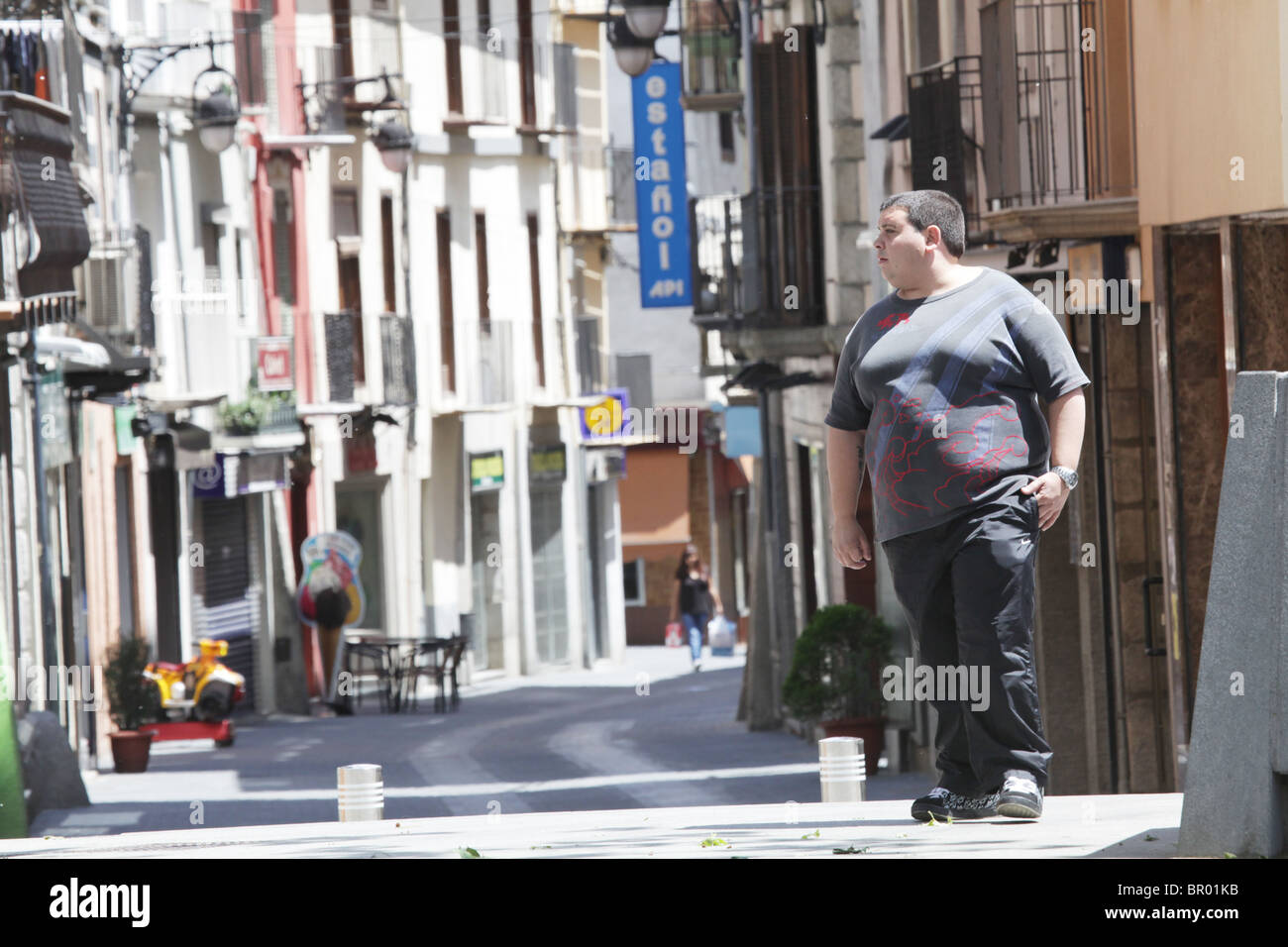 Obese teen boy hi-res stock photography and images - Alamy