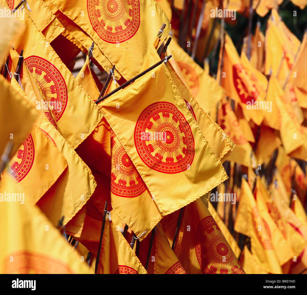 Buddhist flag hi-res stock photography and images - Alamy
