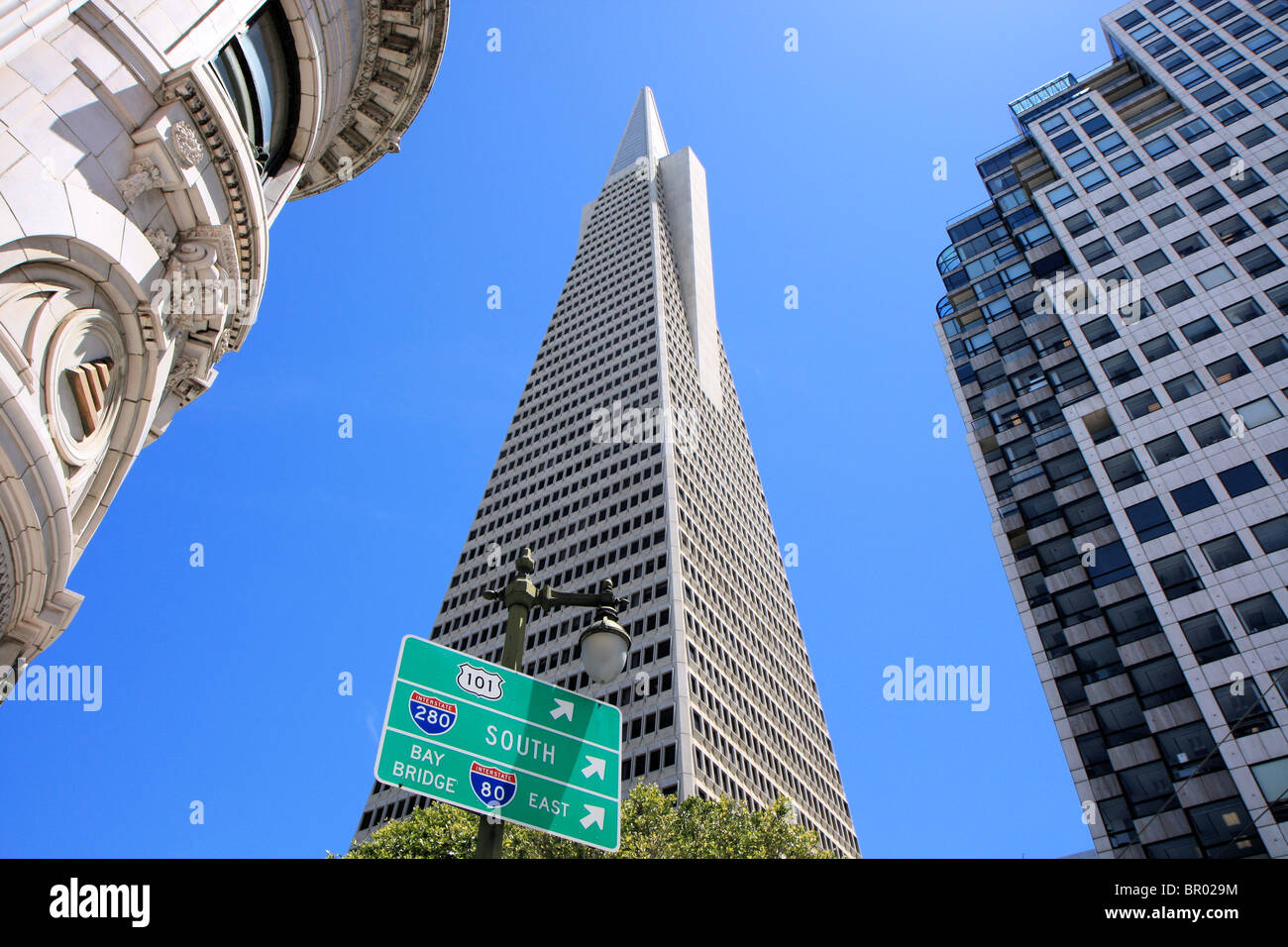 Transamerica Pyramid tower, San Francisco, California, United States of ...