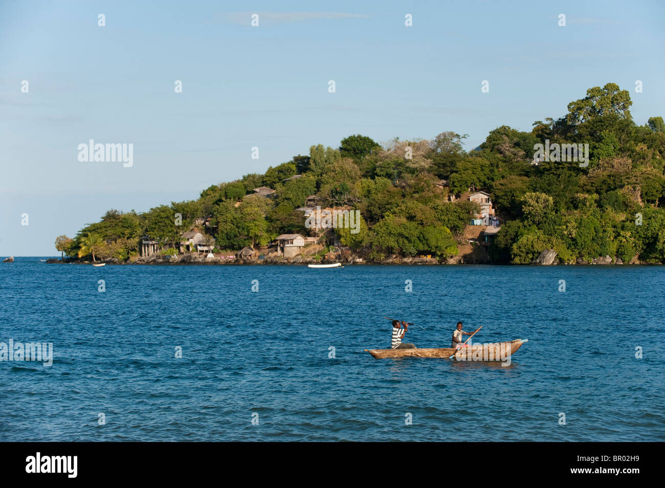 Dugout canoe on Lake Malawi, Nkhata Bay, Malawi Stock Photo - Alamy