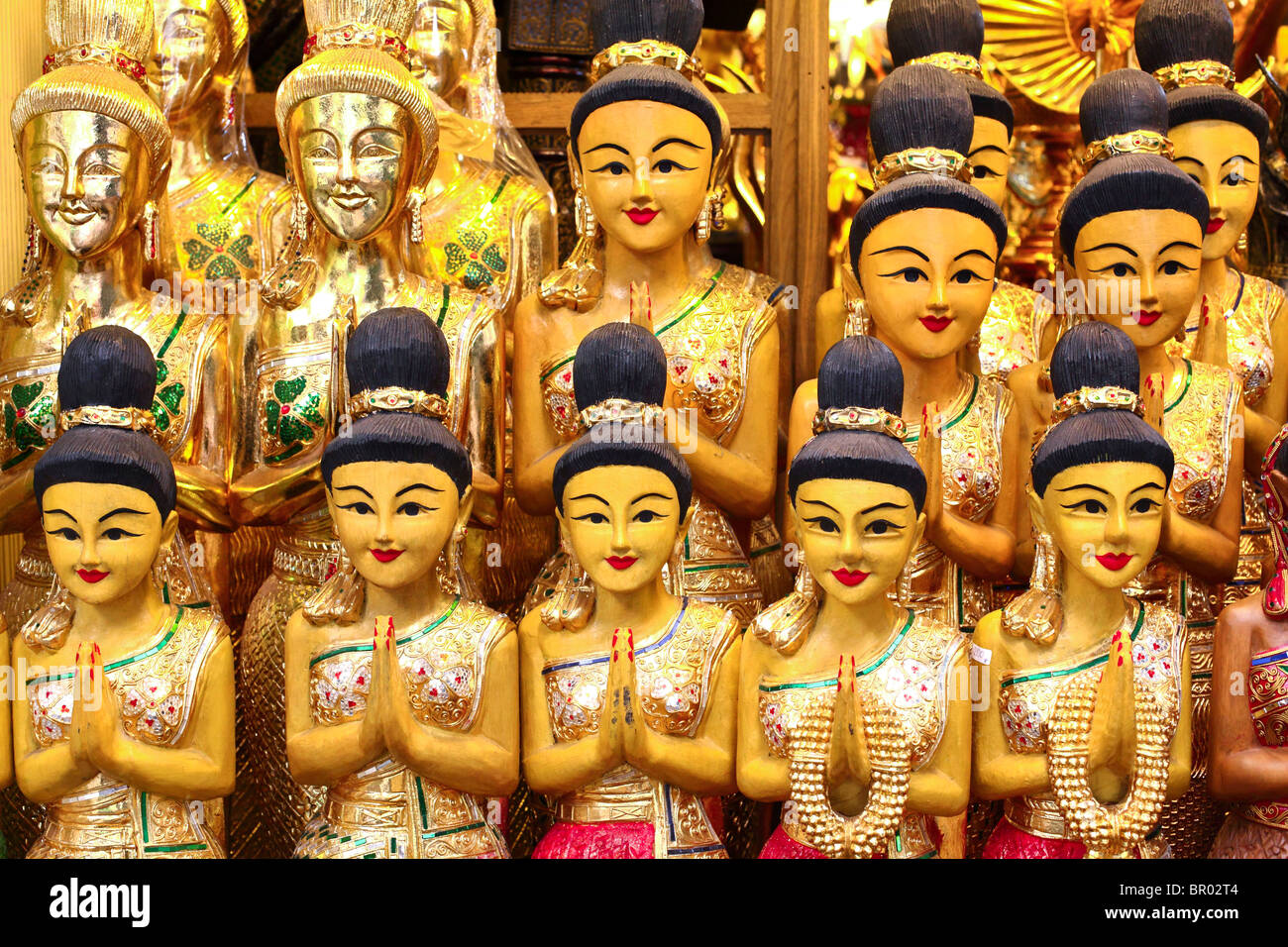 golden ancient asian sculpture background Stock Photo - Alamy