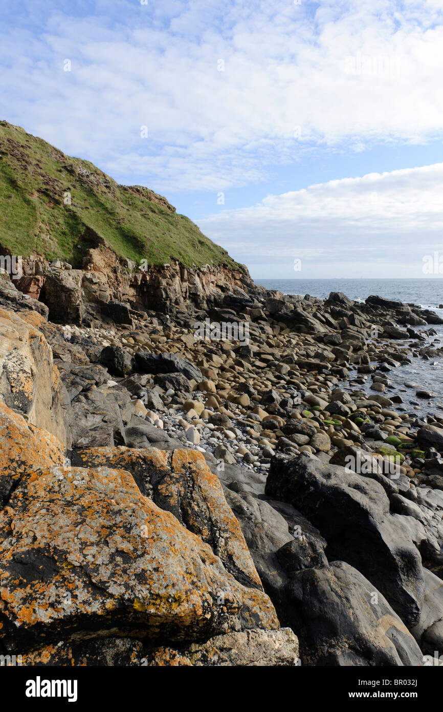 Cornish coastal view Stock Photo - Alamy