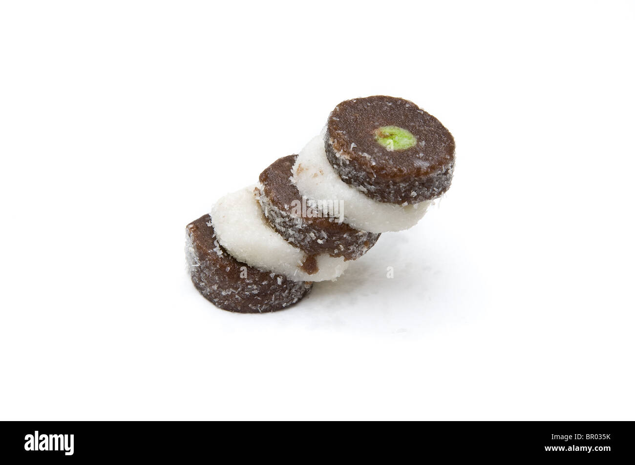 Leaning tower of coco rod Stock Photo - Alamy