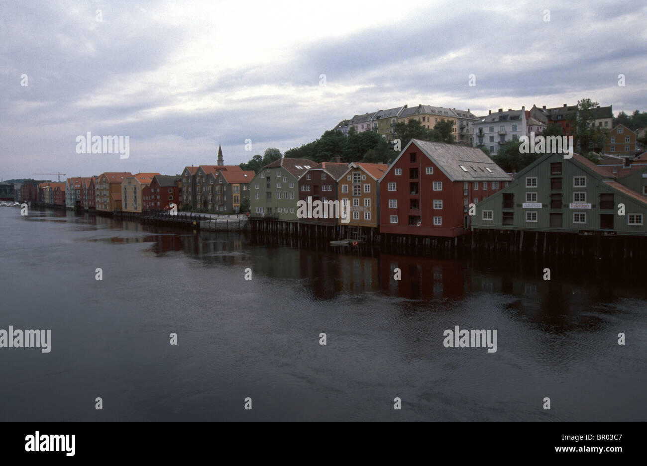 Old wharf trondheim norway hi-res stock photography and images - Alamy