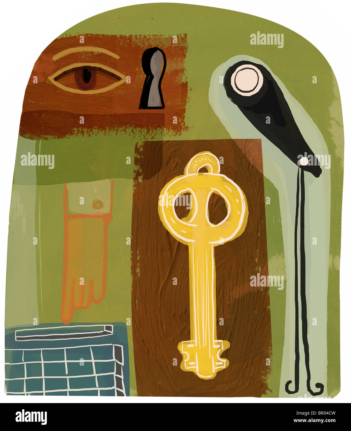 Keyhole eye hi-res stock photography and images - Alamy