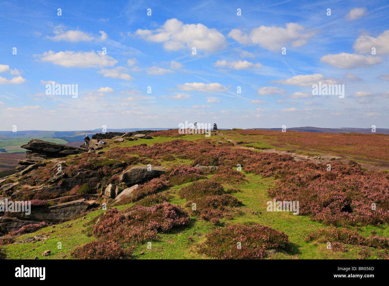 Trig point stanage edge hi-res stock photography and images - Alamy